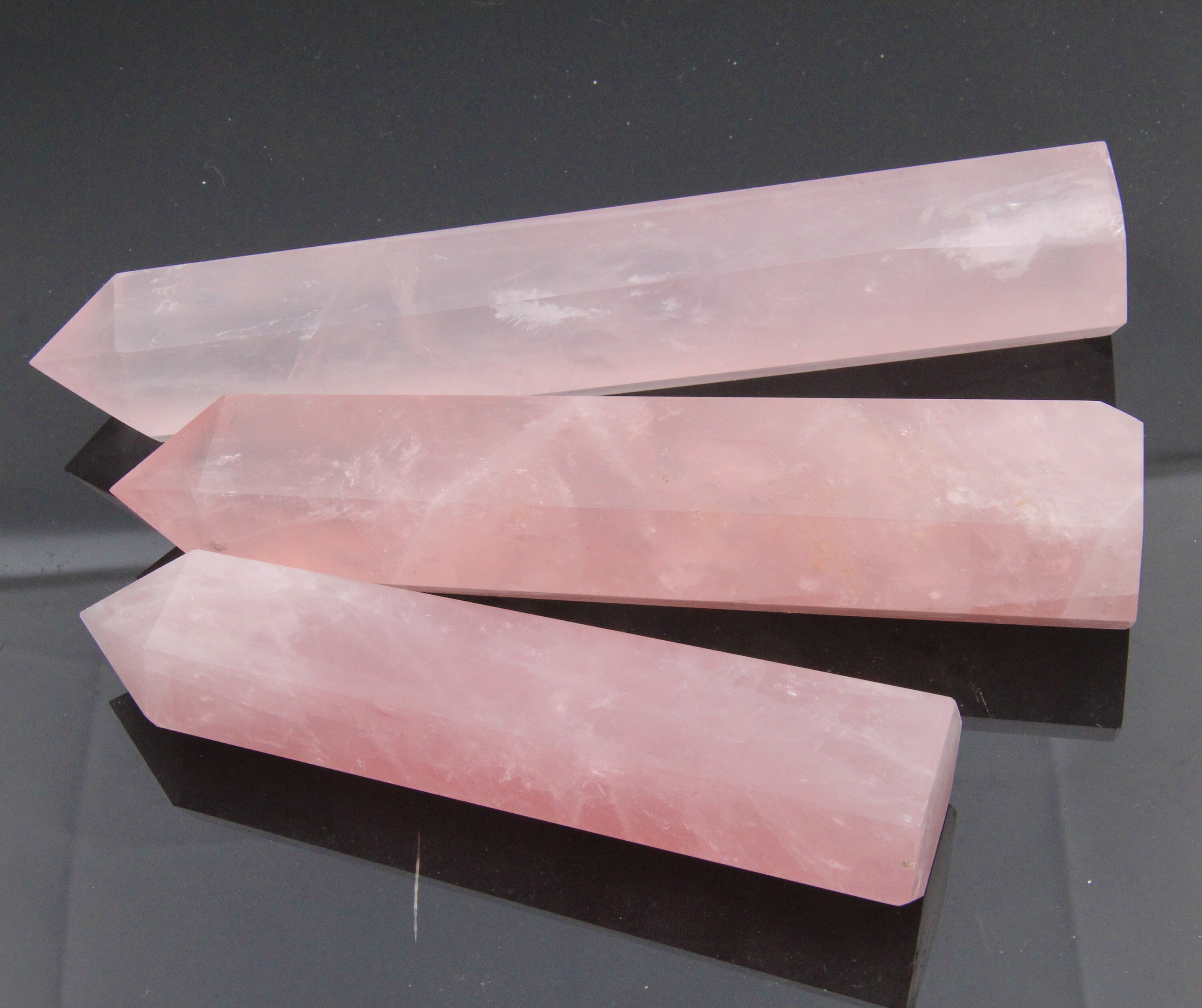 Crystal Tower.big Rose Quartz Obelisk Tower.rose Quartz - Etsy