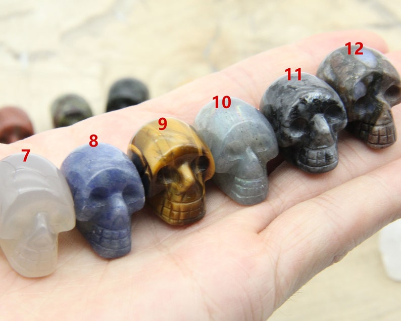 31 Kinds of 1 Inch Small Skulldecor Skullshalloween Skulls | Etsy