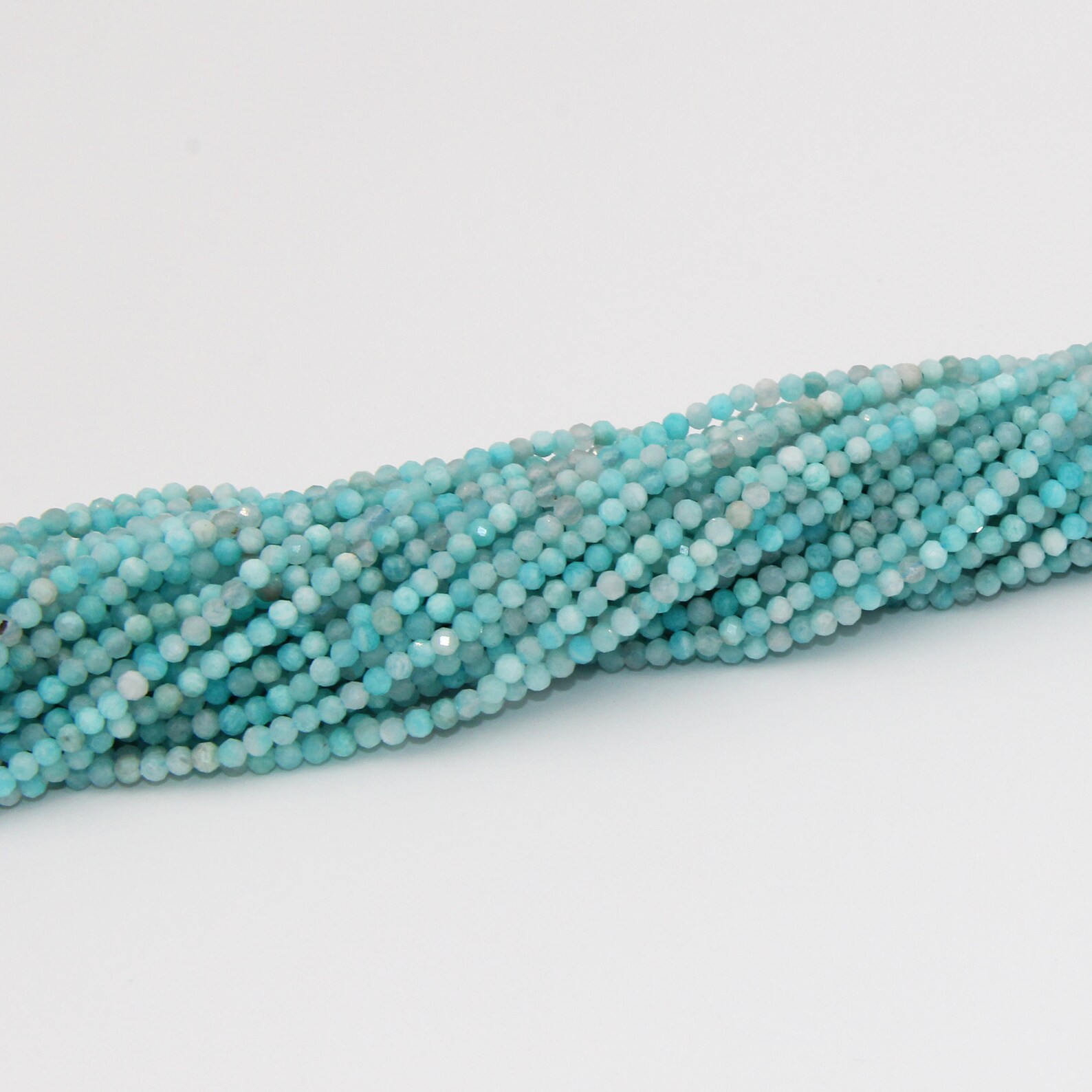 Natural Russian Amazonite Faceted Round Beads2mm 3mm 4mm - Etsy