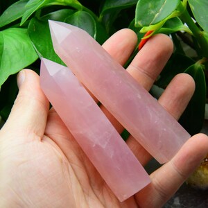 3~7' AAA Rose Quartz Tower,crystal Tower,healing Rose Quartz Tower,rose ...