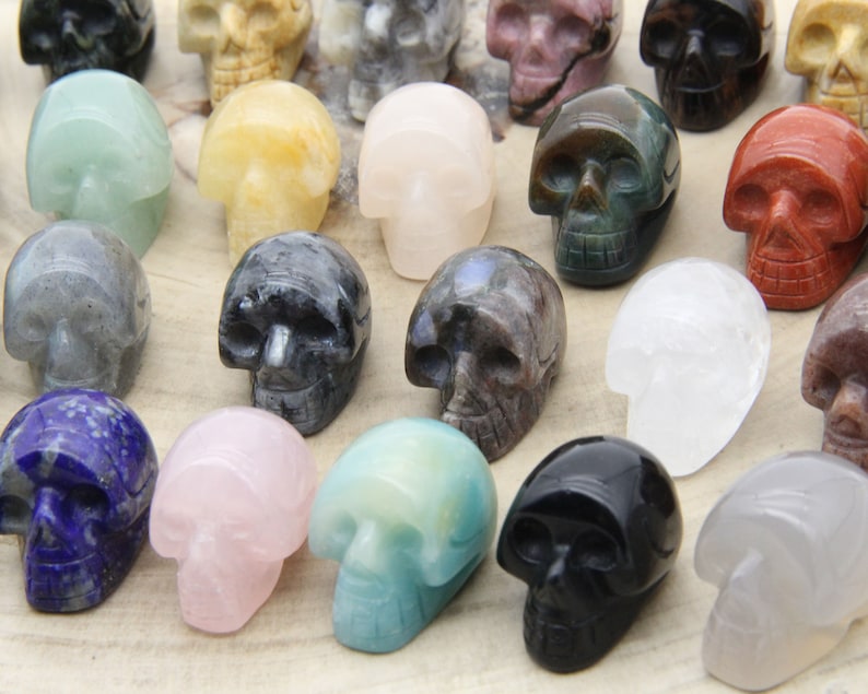 31 Kinds of 1 Inch Small Skulldecor Skullshalloween Skulls | Etsy