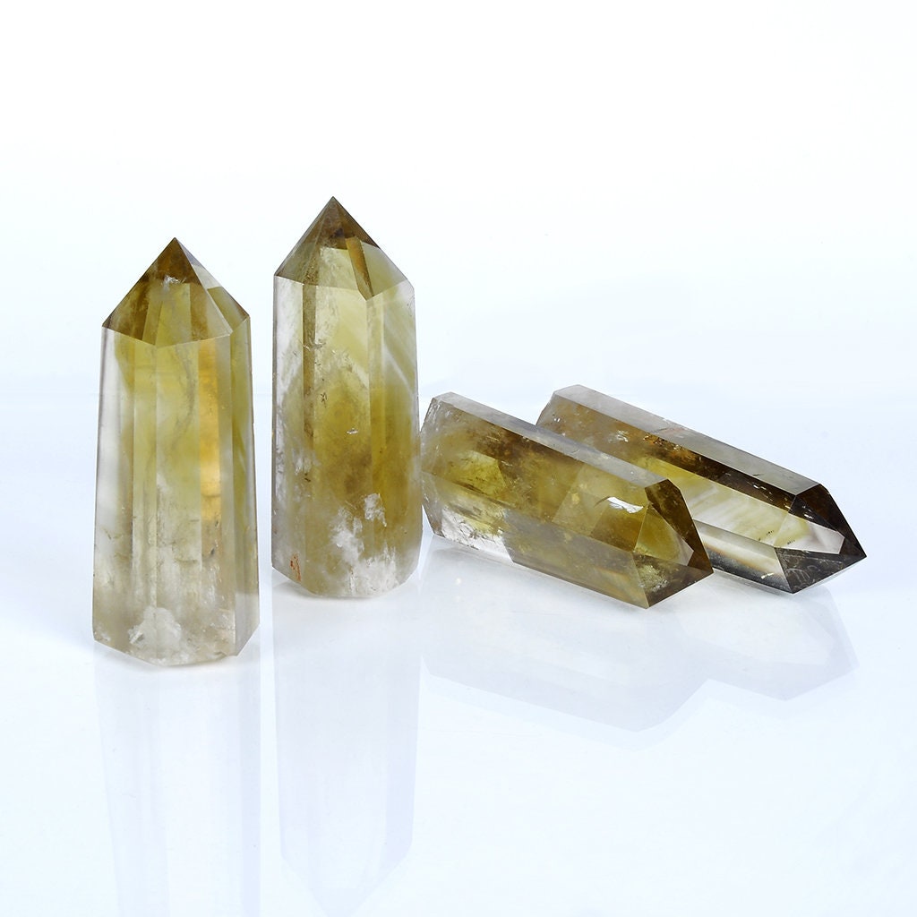 Clear Natural Citrine Quartz Point Tower.large Citrine Crystal | Etsy