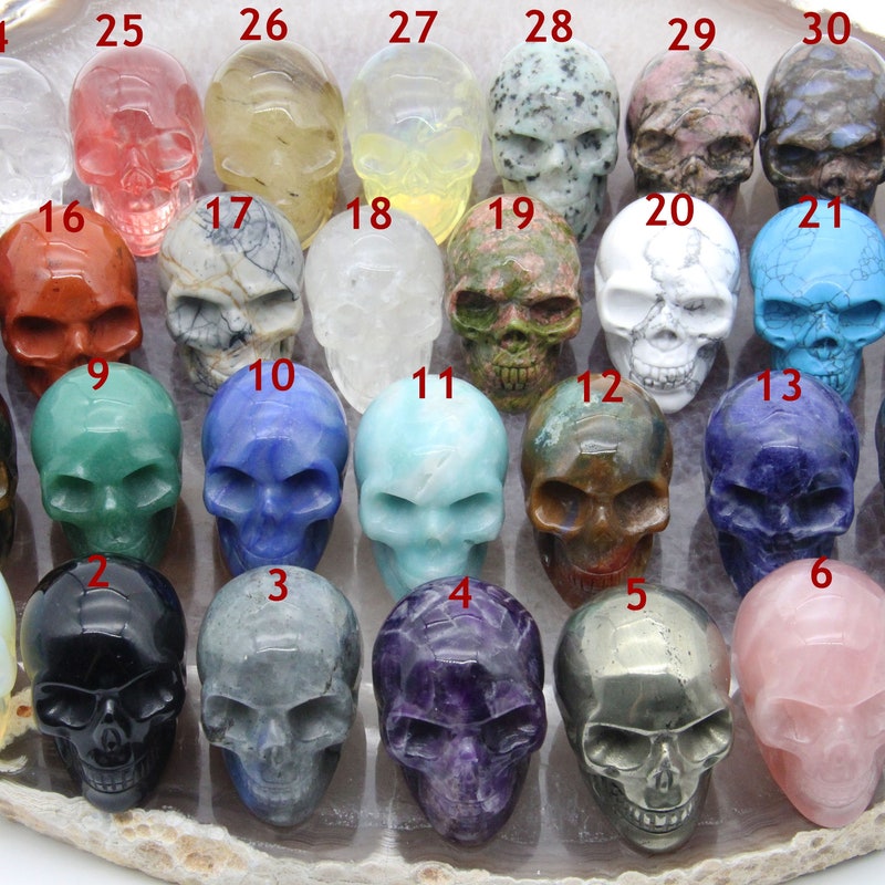 Crystal Skull - Etsy