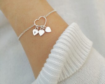 Initial bracelet | Etsy