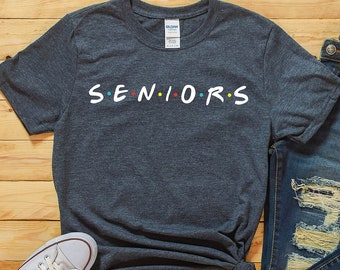 Friends senior shirt | Etsy