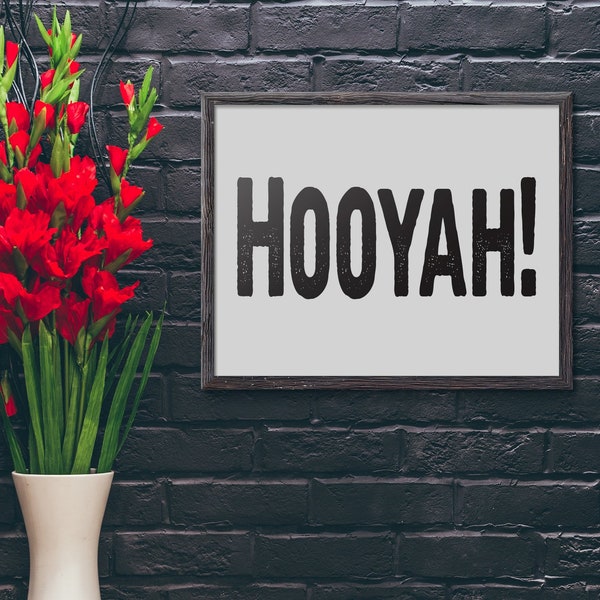 Hooyah - Etsy