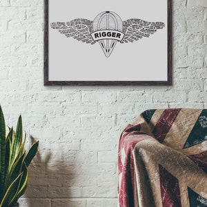 Army Rigger, Rigger, Parachute Rigger, Rigger's Pledge, Army Wife, Army ...