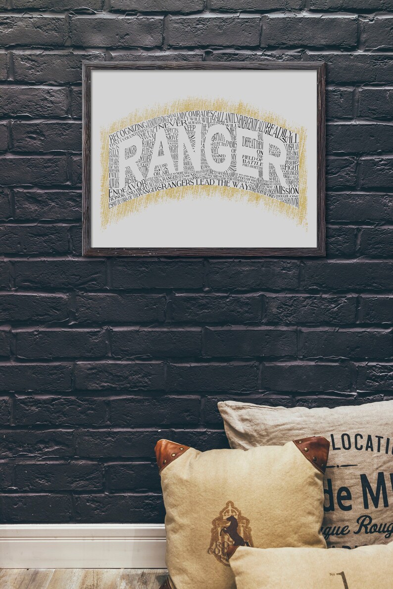 Army Ranger Army Ranger Gifts US Army Ranger Army Rangers | Etsy
