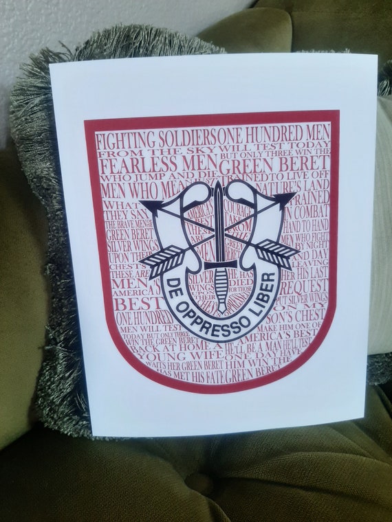 Special Forces Special Forces 7th Group 7th Group 7th SFAG | Etsy