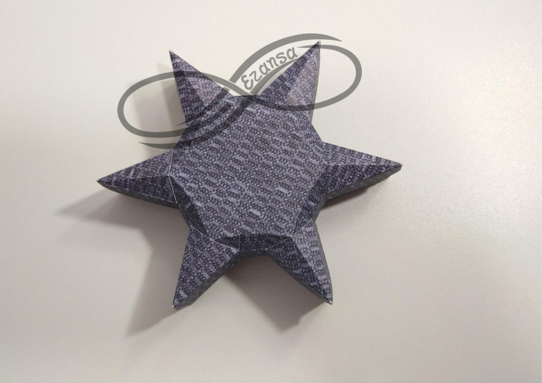 3d SVG Boite Shuriken Shuriken Box svg, Solid Score Lines - Etsy
