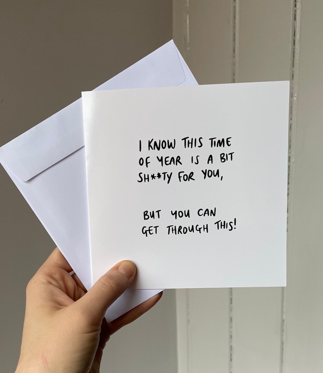 Mental Health Card Care, Funny, for Friend, Thinking of You Card - Etsy