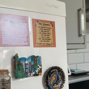 Small Reminders Mental Health Fridge Magnet - Etsy