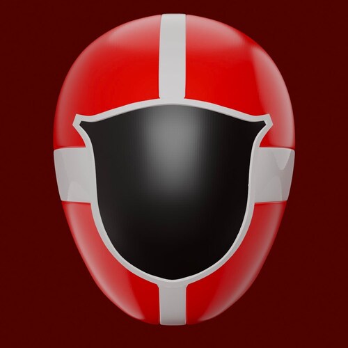 Power Rangers 2017 Red Ranger Helmet 3d Printer File - Etsy