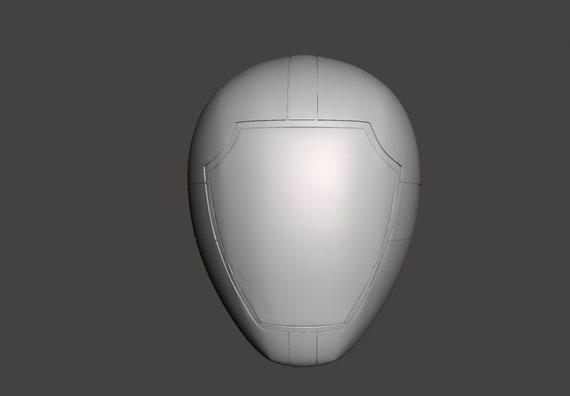 Rescue Blue Ranger / Gogov Blue Ranger Stl Helmet File - Etsy