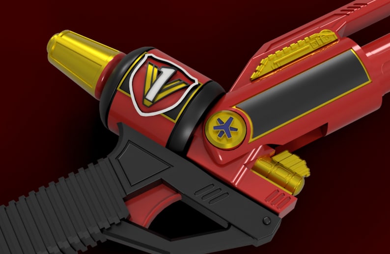 Power Rangers Lightspeed Rescue Blaster Transformable STL 3d Model - Etsy