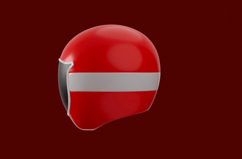 Power Rangers Lightspeed Rescue Red Ranger Helmet Stl 3D File - Etsy