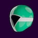 Power Rangers Lightspeed Rescue Green Ranger Helmet File STL 3D Print ...