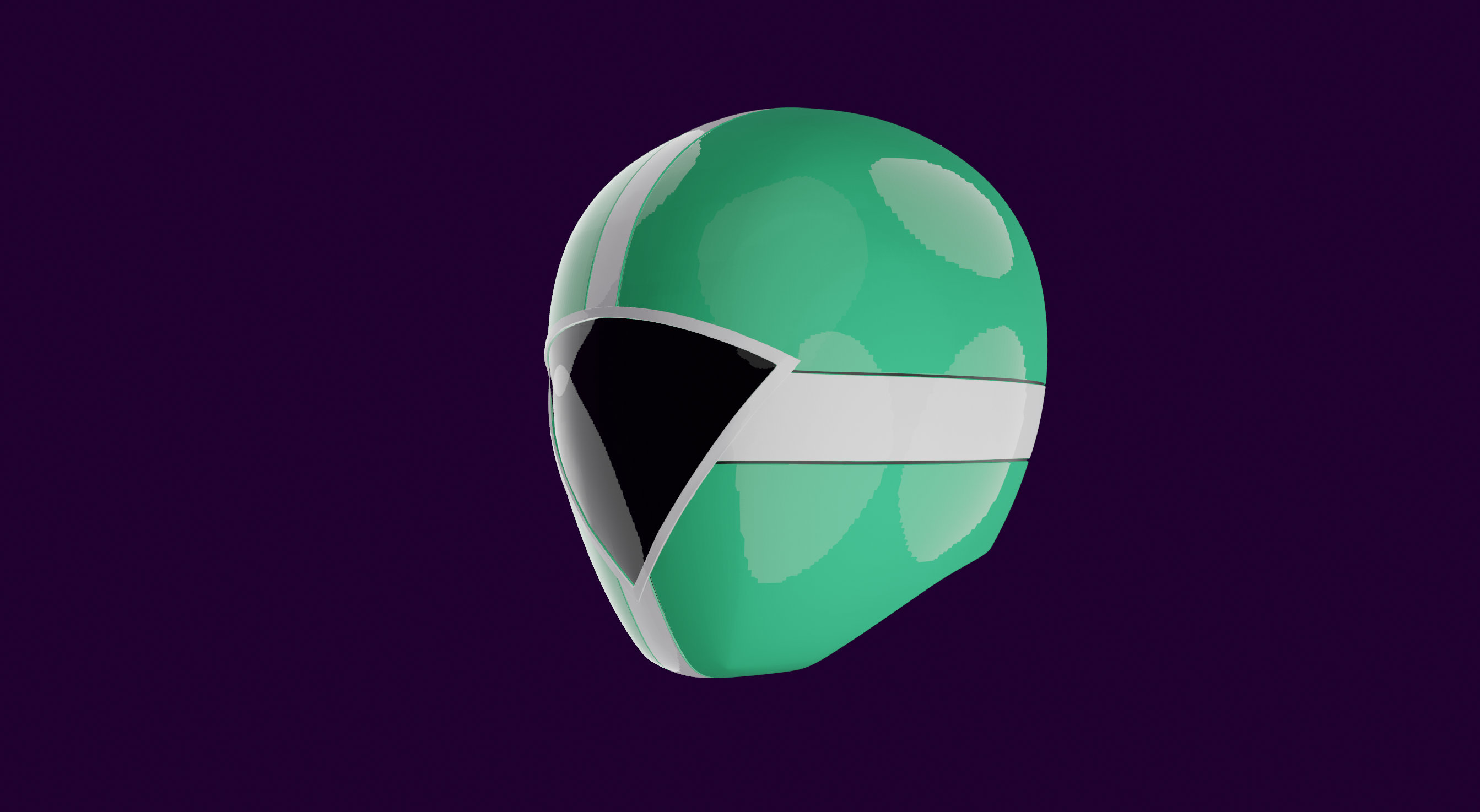 Power Rangers Lightspeed Rescue Green Ranger Helmet File STL 3D Print ...