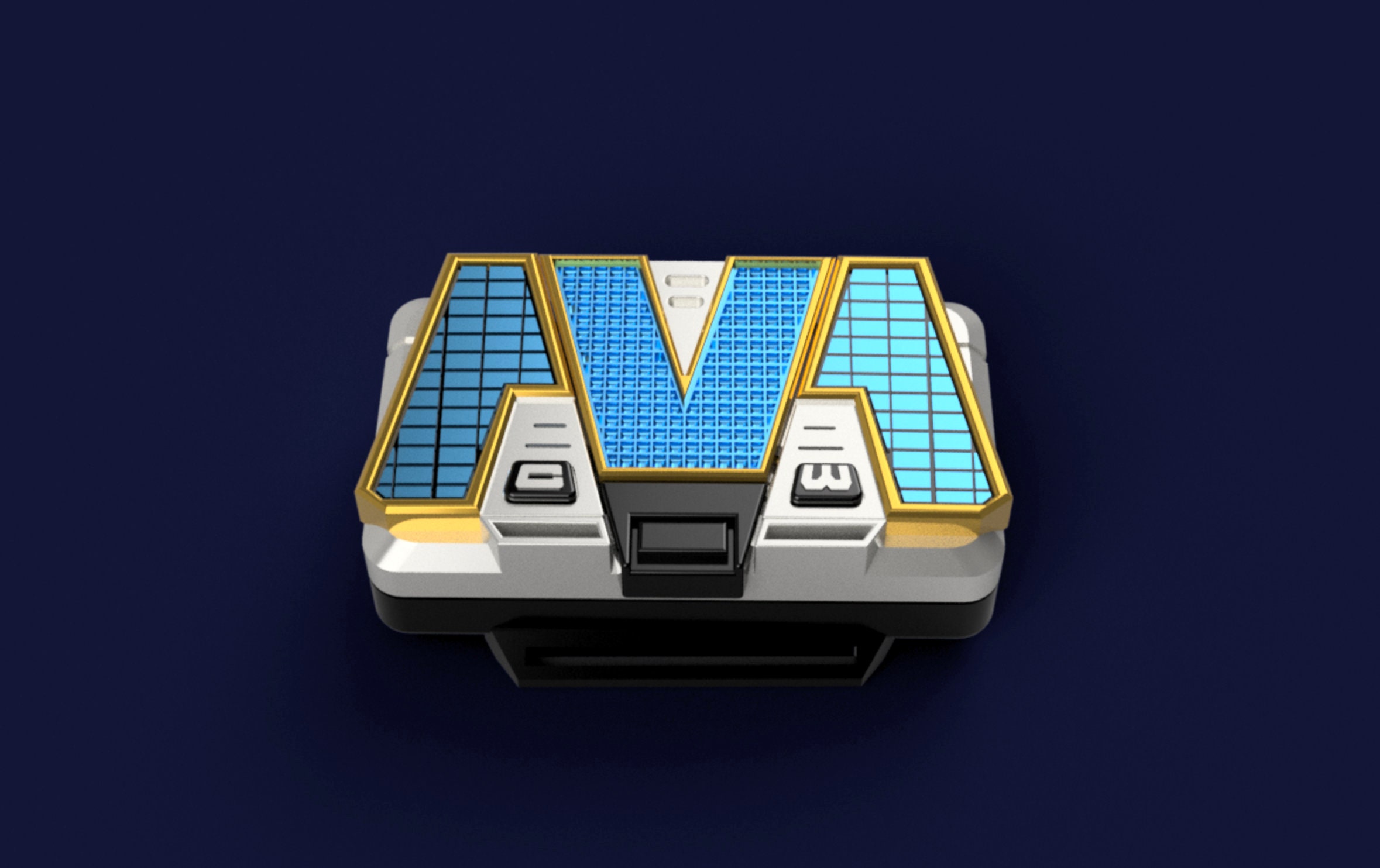 Power Rangers Lightspeed Rescue Titanium Ranger Morpher