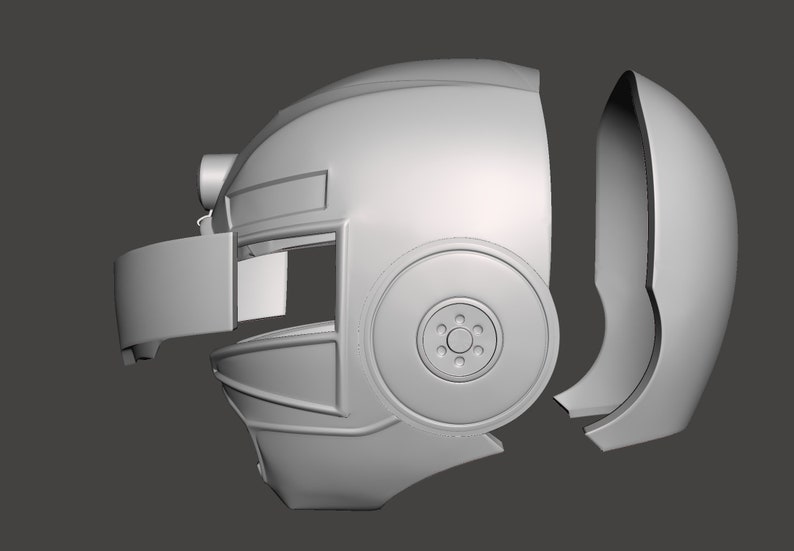 Turbo Red Ranger / Gekisou Sentai Carranger Red Racer Helmet STL 3D ...