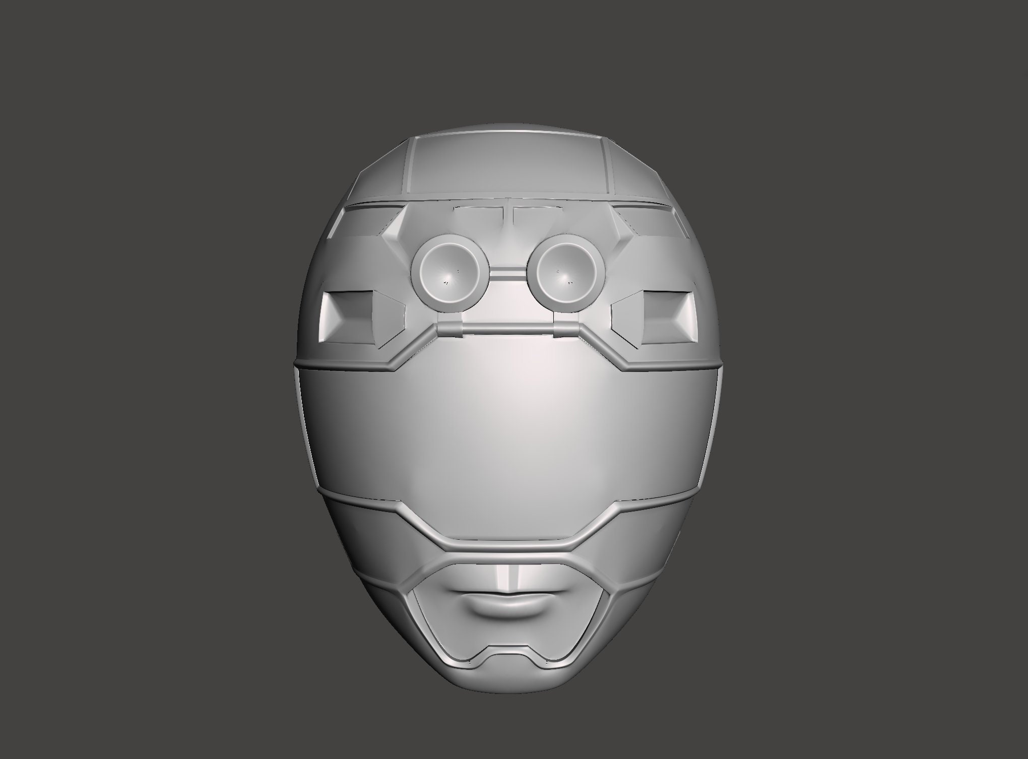 Blue Racer Helmet STL 3D Print File - Etsy