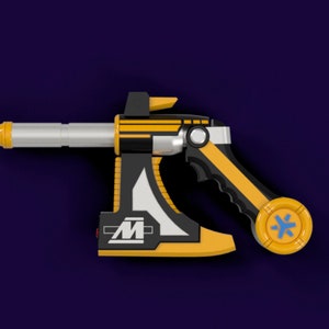 Power Rangers Lightspeed Rescue Titanium Ranger Titanium Laser 3D Print ...