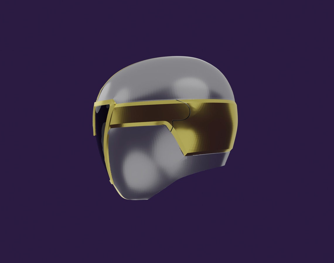 Power Rangers Lightspeed Rescue Titanium Ranger Helmet File STL 3D ...