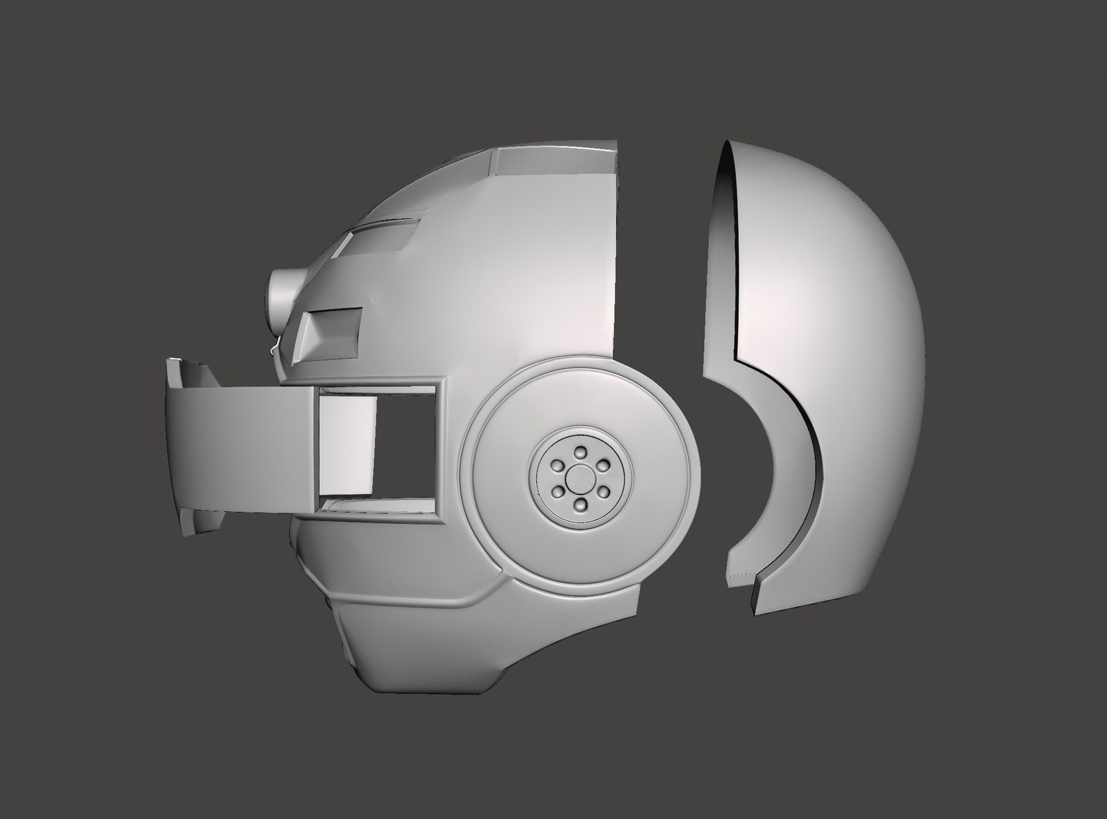 Blue Racer Helmet STL 3D Print File - Etsy