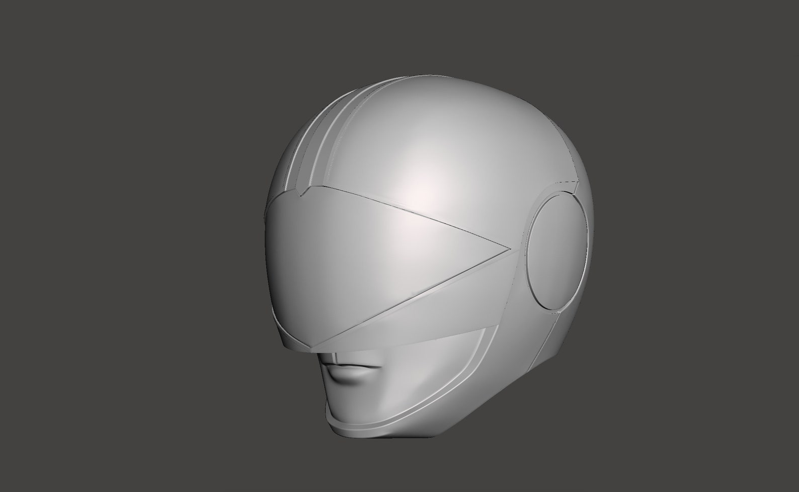 Timeranger Green Ranger Helmet 3D Printing STL - Etsy
