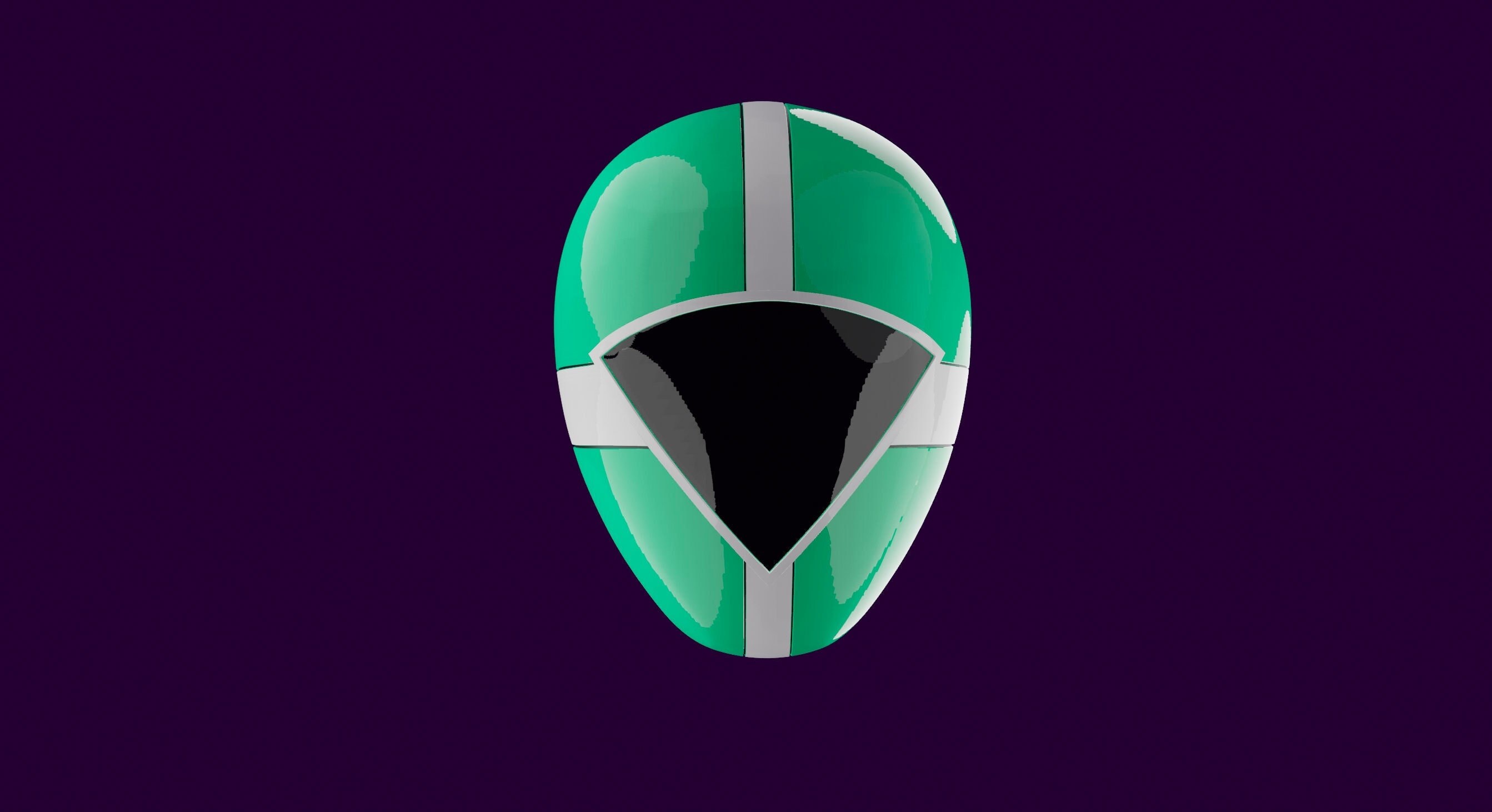 Power Rangers Lightspeed Rescue Green Ranger Helmet File STL 3D Print ...