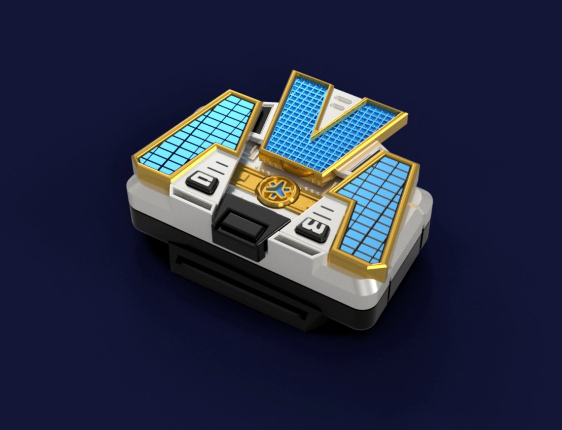 Power Rangers Lightspeed Rescue Titanium Ranger Morpher 3D File - Etsy