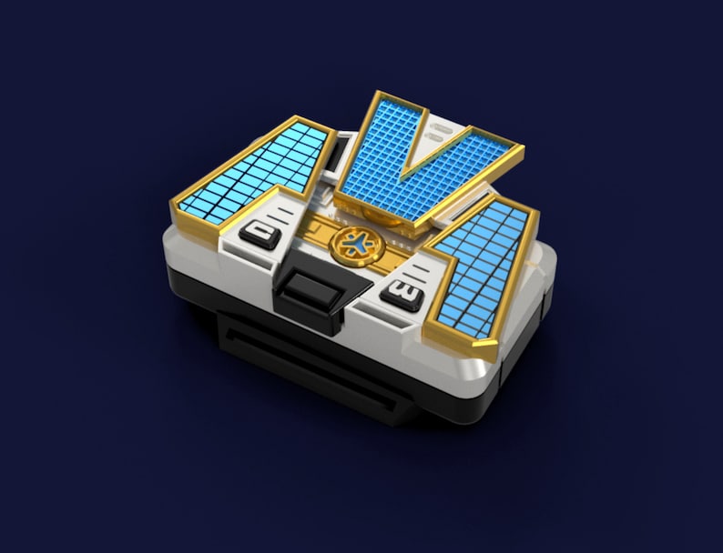 Power Rangers Lightspeed Rescue Titanium Ranger Morpher 3D File - Etsy ...