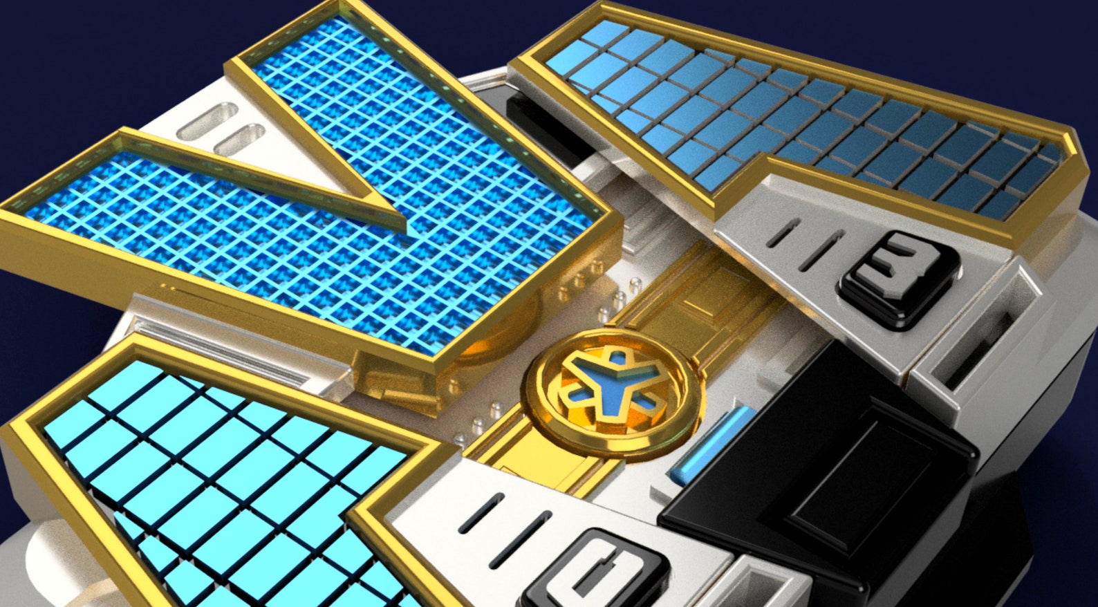 Power Rangers Lightspeed Rescue Titanium Ranger Morpher 3D File - Etsy