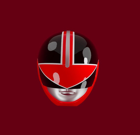 Power Rangers Time Force Red Ranger 3D File - Etsy