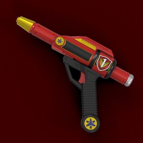 Power Rangers Lightspeed Rescue Titanium Ranger Morpher 3D - Etsy