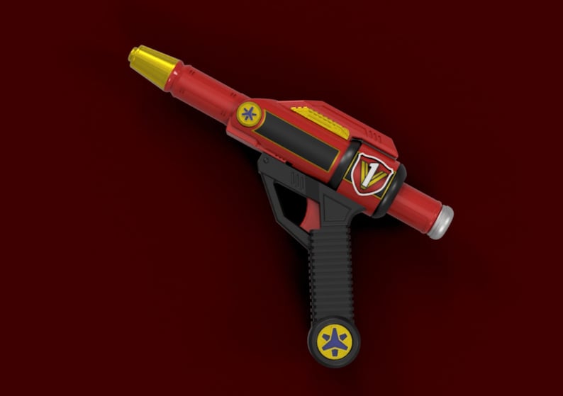 Power Rangers Lightspeed Rescue Blaster Transformable STL 3d Model - Etsy