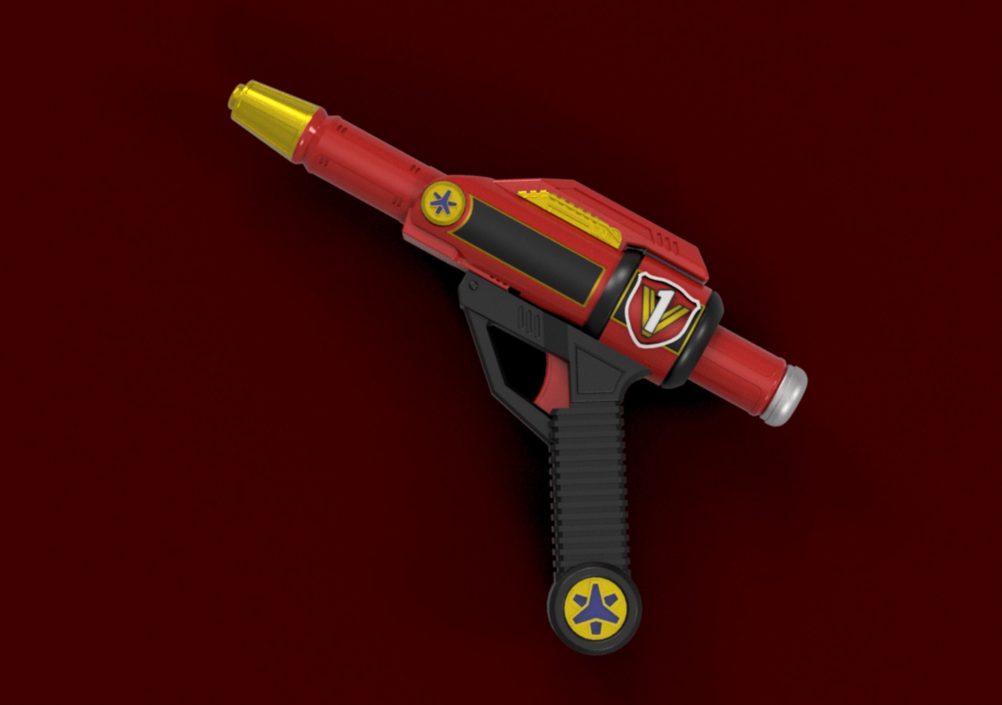 Power Rangers Lightspeed Rescue Blaster Transformable STL 3d Model - Etsy