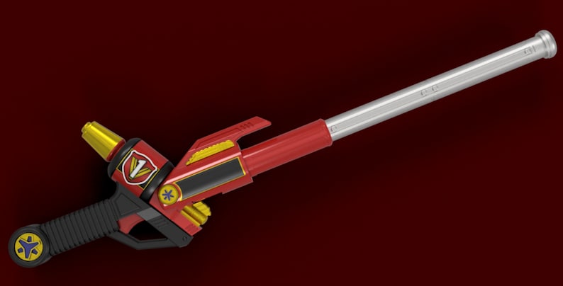 Power Rangers Lightspeed Rescue Blaster Transformable STL 3d Model - Etsy