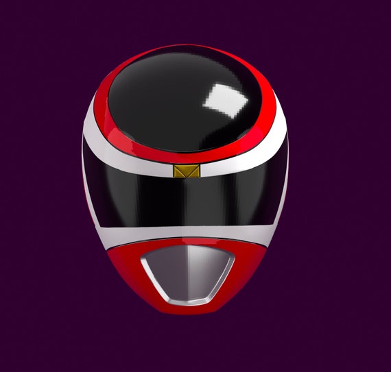 Power Rangers in Space Red Ranger Helmet File STL 3D Print - Etsy