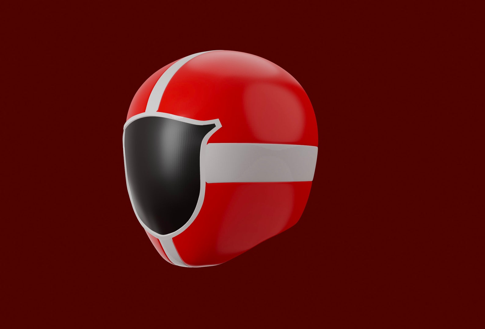Power Rangers Lightspeed Rescue Red Ranger Helmet Stl 3D File - Etsy