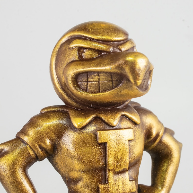 Collectible 6" Golden Herky the Hawk Iowa Hawkeyes Mascot Figurine - Etsy