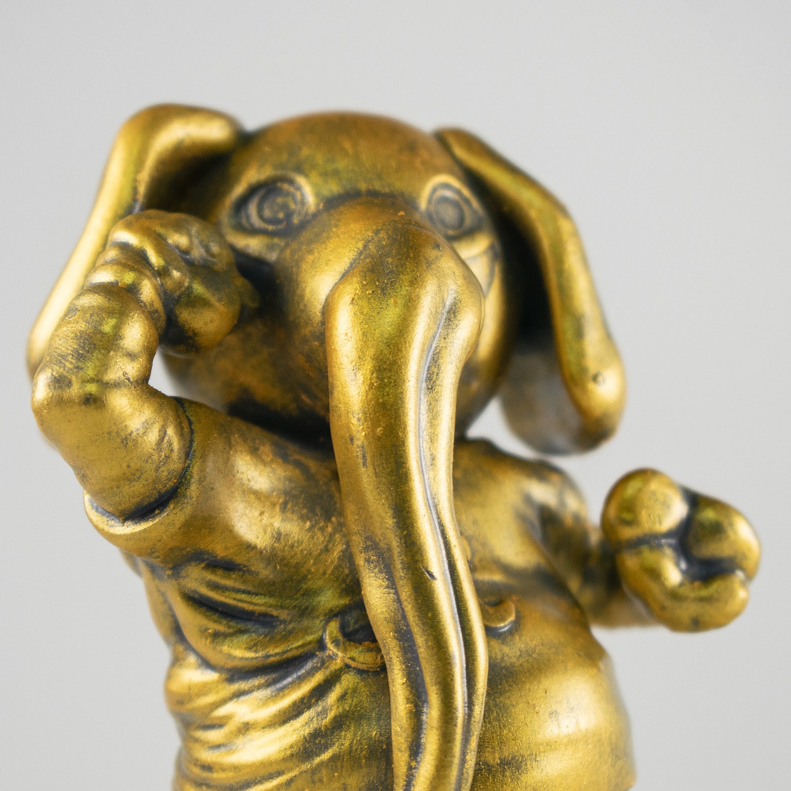 Collectible Golden Figure of University of Alabama Crimson Tide Mascot ...