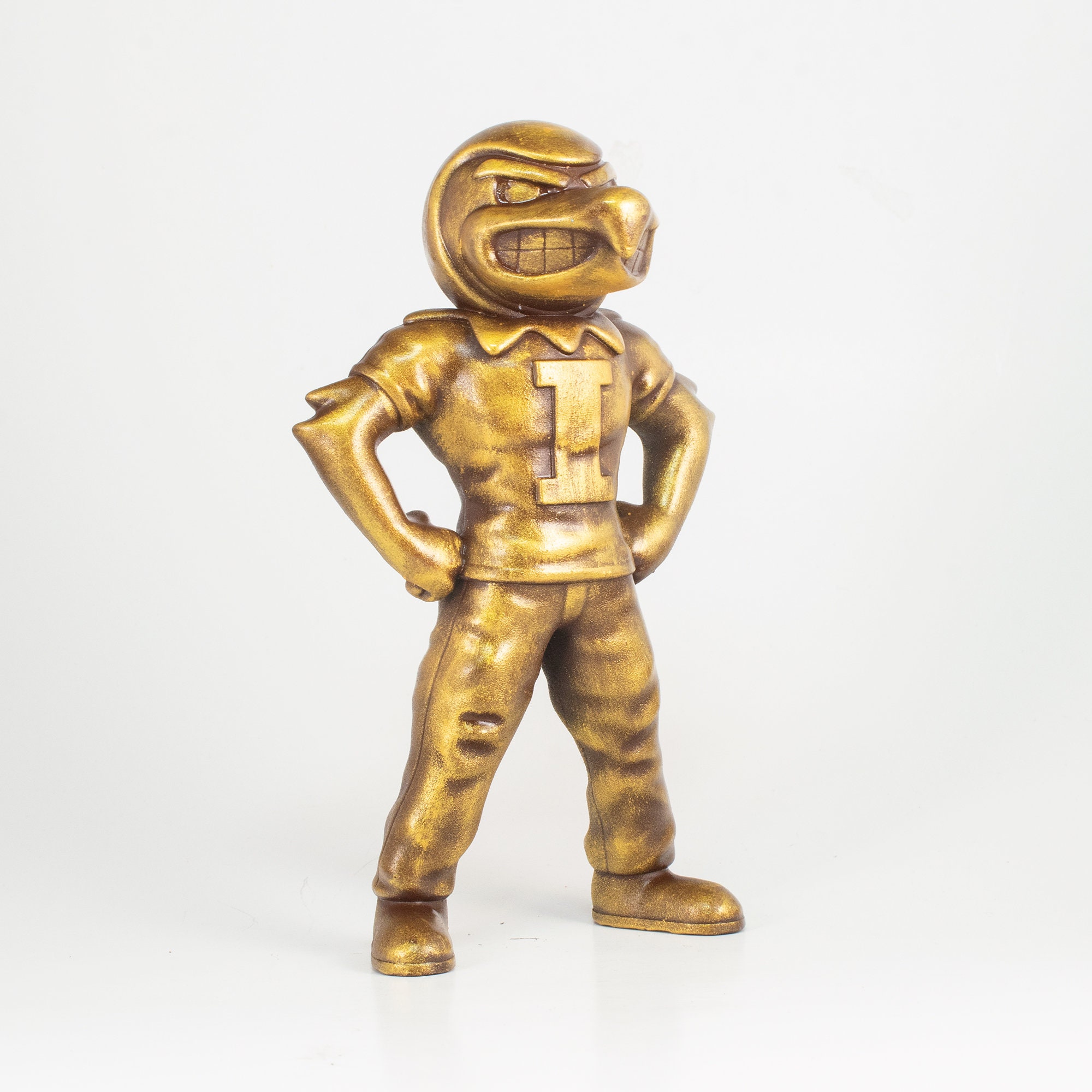Collectible 6 Golden Herky the Hawk Iowa Hawkeyes Mascot - Etsy