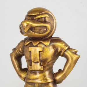 Collectible 6" Golden Herky the Hawk Iowa Hawkeyes Mascot Figurine - Etsy