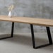 Custom Folding Table Conference Wooden Table With Black Steel - Etsy