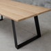 LIVE EDGE Dining Table, Oak Table, One Slab Table, Wooden Table ...