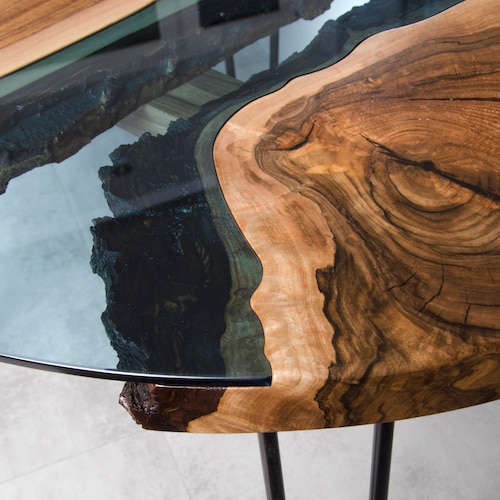 Cedar Live Edge River Table - Etsy