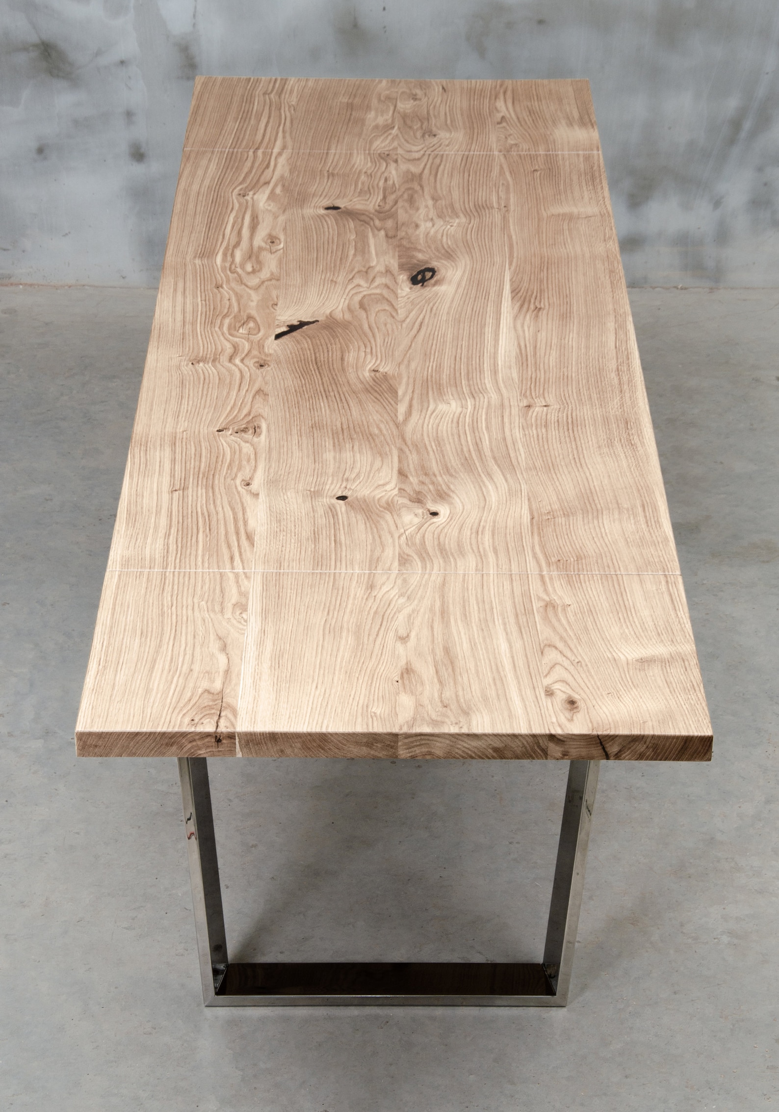 Custom Folding Table Made of Oak Wood Conference Table With - Etsy