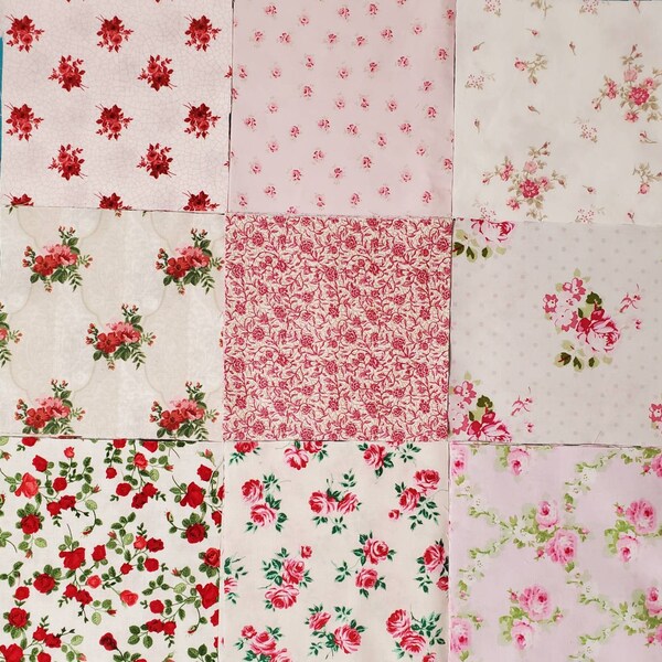Rose Fabric - Etsy