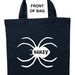 Spider Trick or Treat Bag Spider Halloween Bag Spider Loot - Etsy